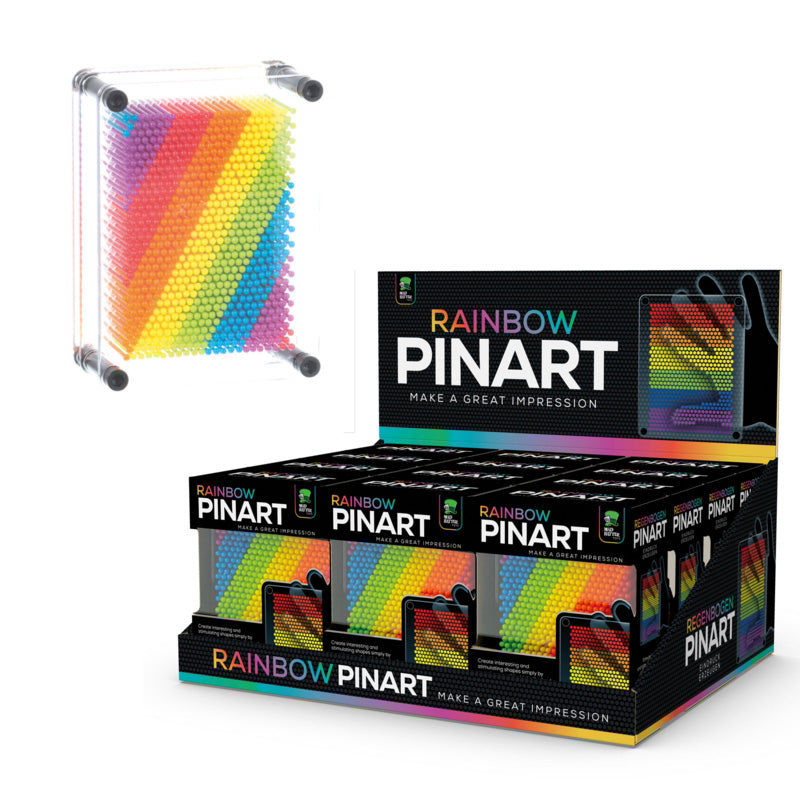 Rainbow Pin Art – Zigzagme